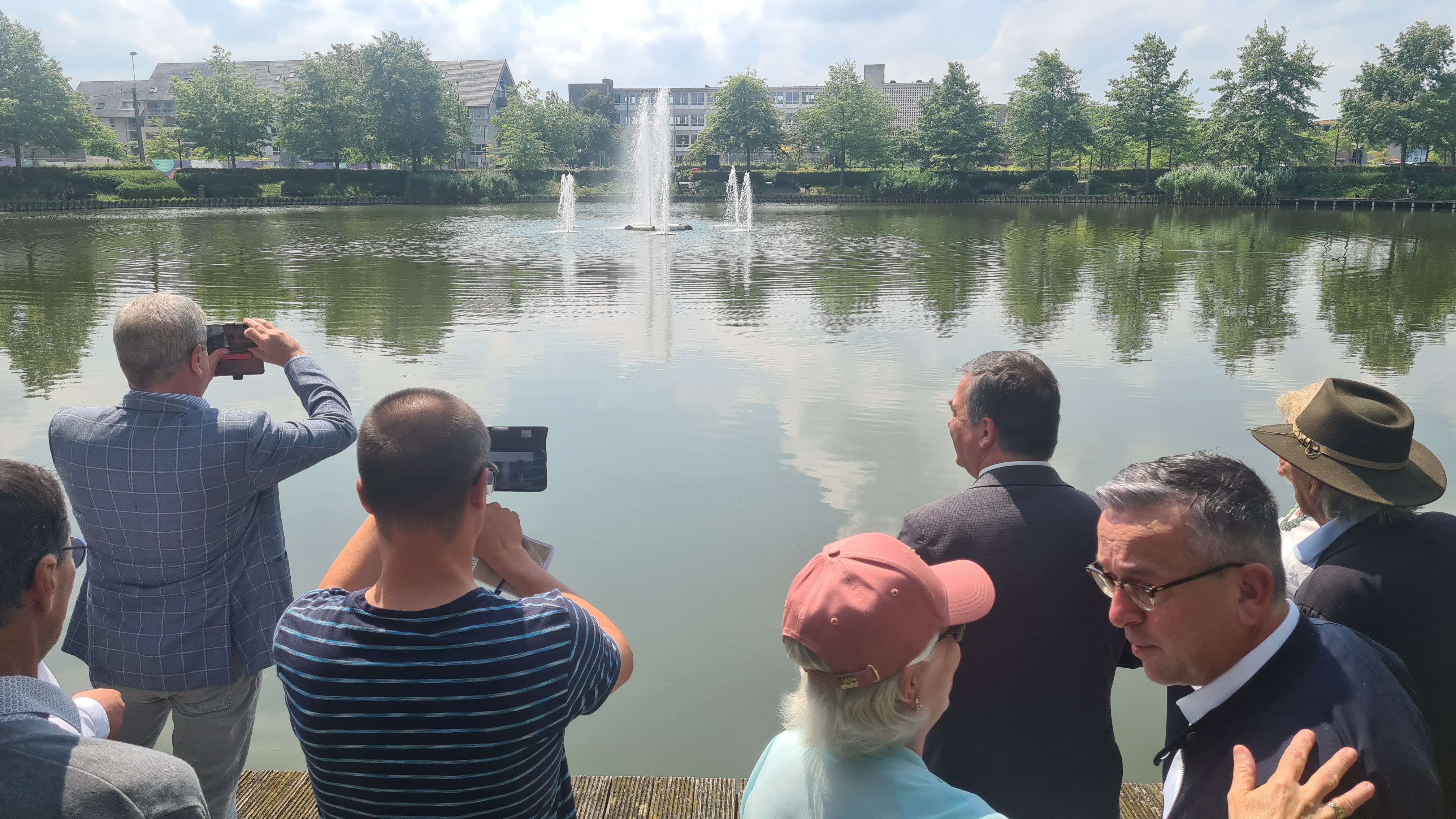 Vernieuwde Fontein van Corijn in de Ronde Kom | Aquafontal